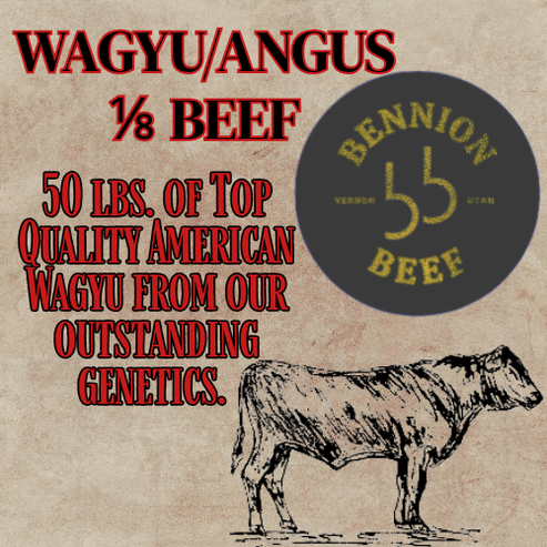 1/8 Beef Share Wagyu/Angus Cross – Bennion Beef